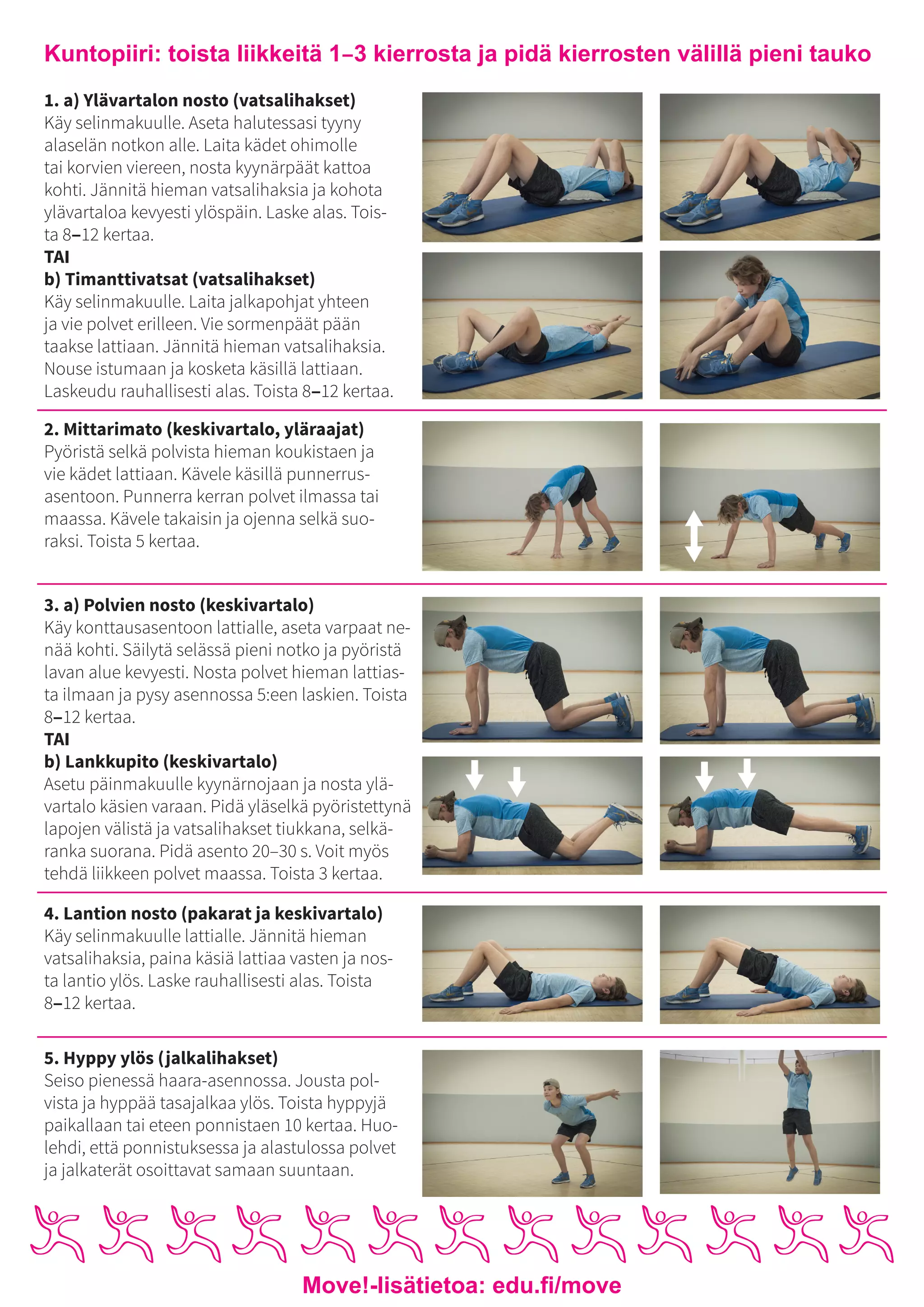 Move!-treeni: lihasvoimaa oman kehon painolla | PDF