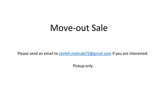 Move-out Sale.pptx