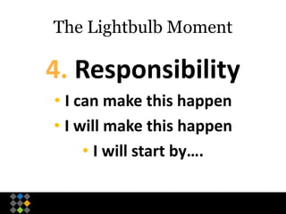 AFWA 2015 MOVE Project Lightbulb Moments that Show the Way | PPT