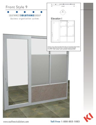 KI Genius Movable Wall Standard Typicals | PDF