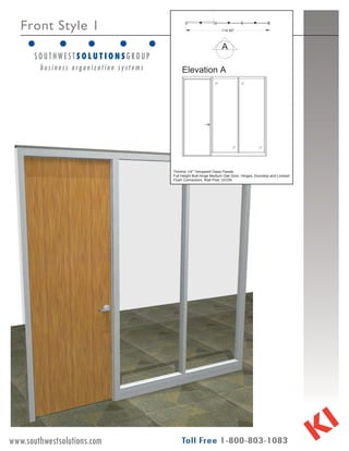 KI Genius Movable Wall Standard Typicals | PDF