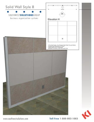 KI Genius Movable Wall Standard Typicals | PDF