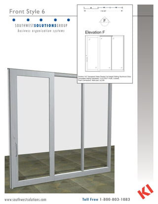 KI Genius Movable Wall Standard Typicals | PDF