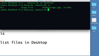 Move, Copy, Create, Delete Files: Mac Terminal Tutorial | PPT