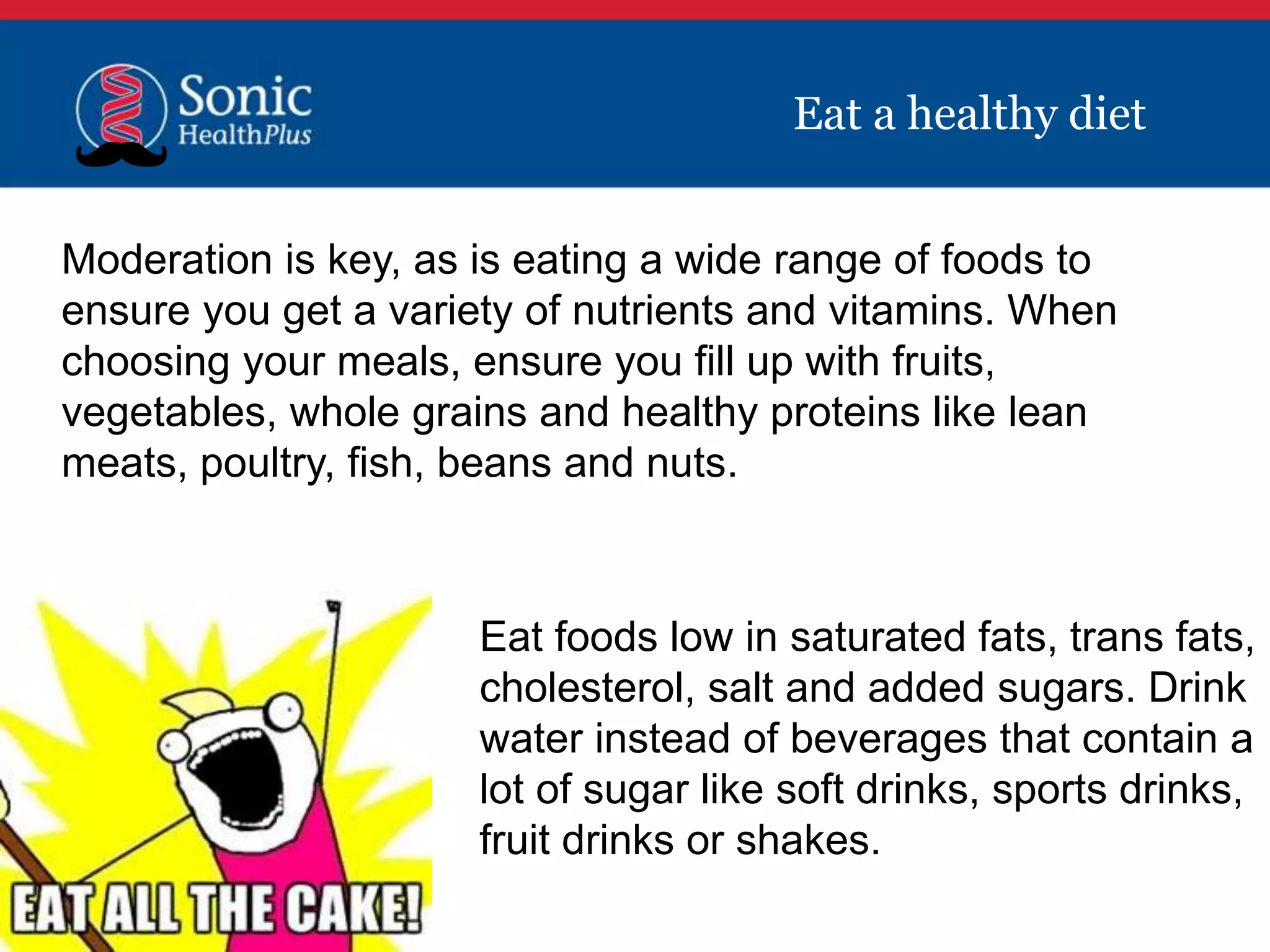 Sonic HealthPlus More Men's Health | PPT