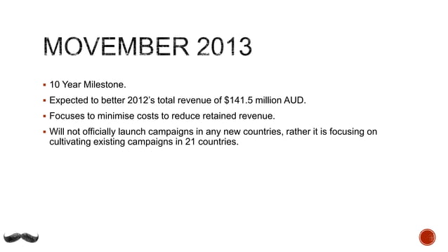 Movember presentation | PPTX