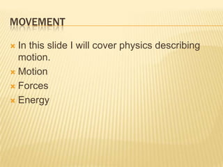 Movement | PPT