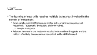 Factor for initition,production and control human movement.pptx