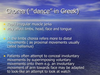 Movement Disorders | PPT