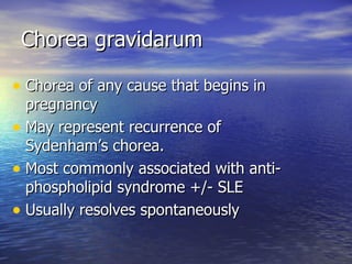 Movement Disorders | PPT