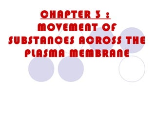 Movement of-substances | PPT