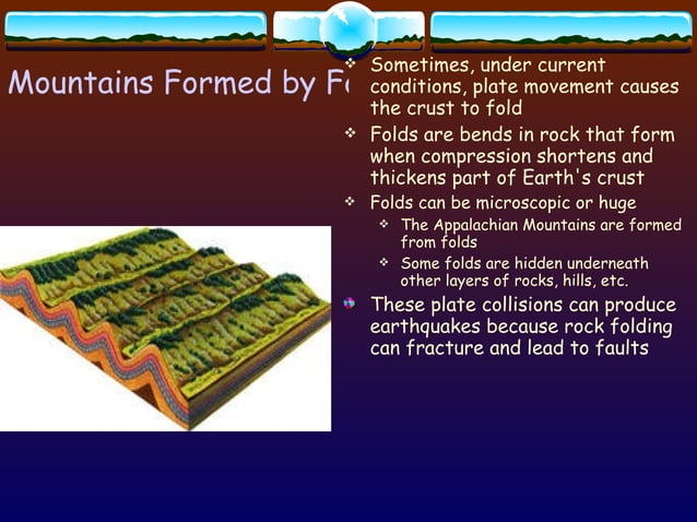 Movement Of The Earths Crust | PPT