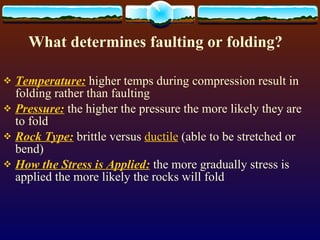 Movement Of The Earths Crust | PPT