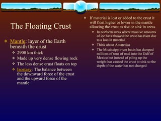 Movement Of The Earths Crust | PPT