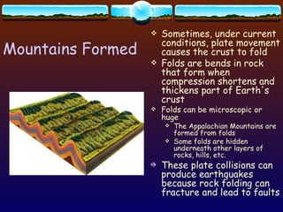 Movement Of The Earth’S Crust | PPT