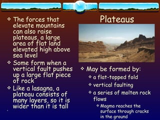 Movement Of The Earth’S Crust | PPT