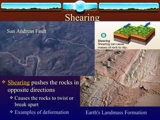 Movement Of The Earth’S Crust | PPT