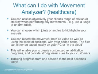 Movement analyzer beta v0.1 | PPTX | Computer Software and Applications | Computing