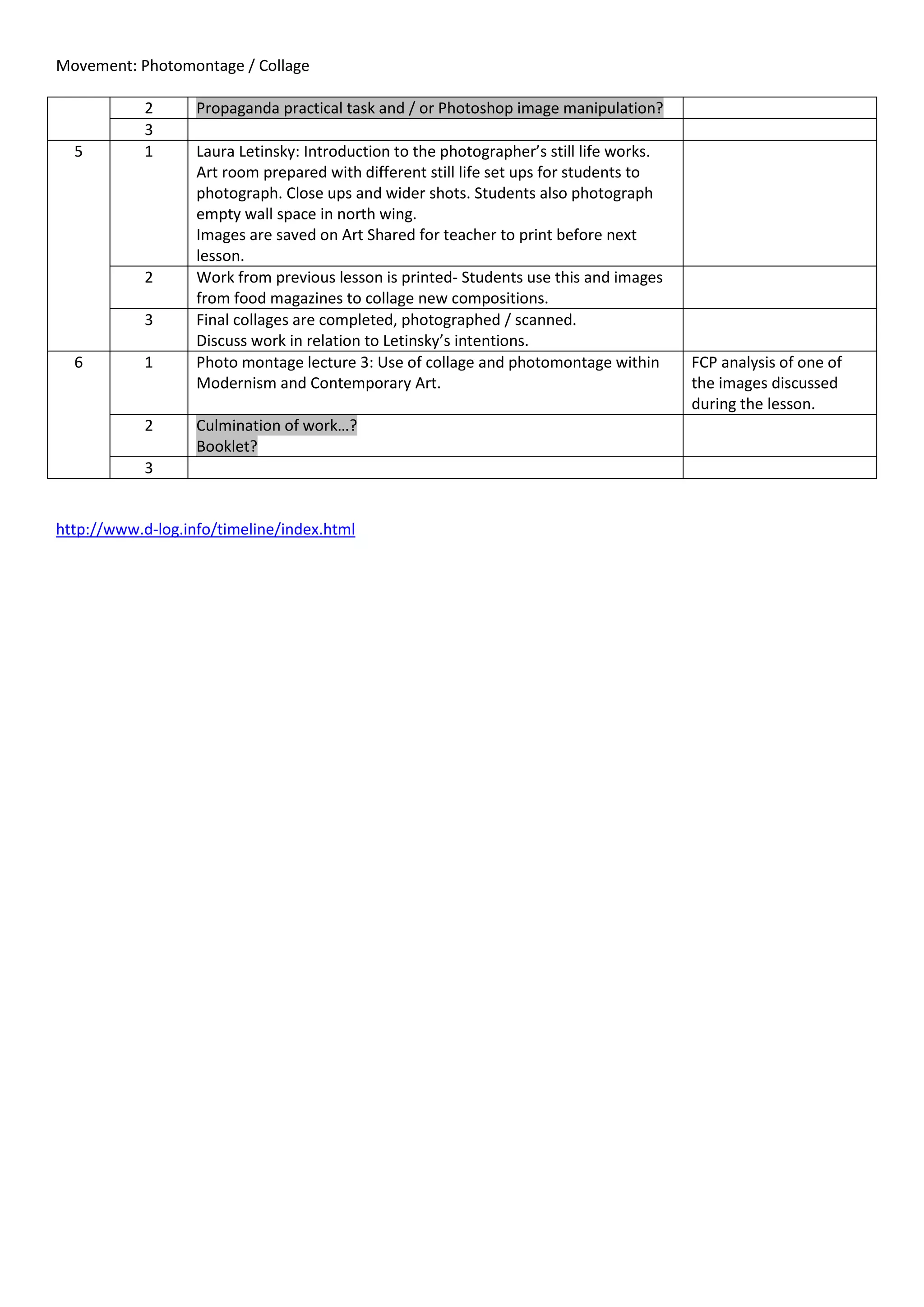 Movement collage | DOCX