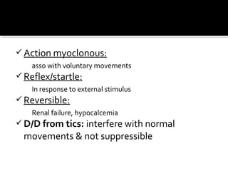 Movement disorder | PPT