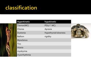 Movement disorder | PPT