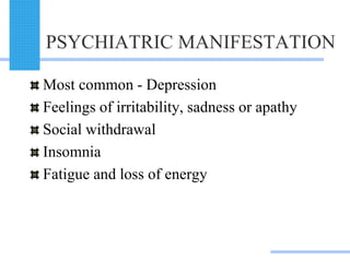 NEUROLOGY MOVEMENT DISORDER PATIENT NURSING CARE | PPTX
