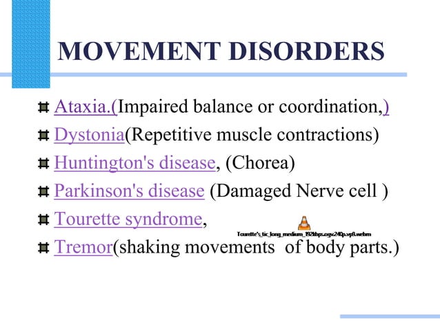 Movement disorder - HUNTINGTON'S DISEASE(Chorea) | PPTX | Physical Therapy | Wellness
