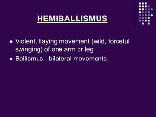 Movement disorders.2013