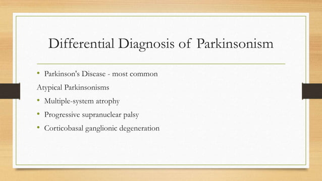 Movement disorders | PPT