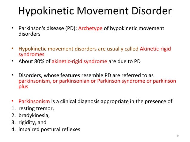 Movement disorders | PPT