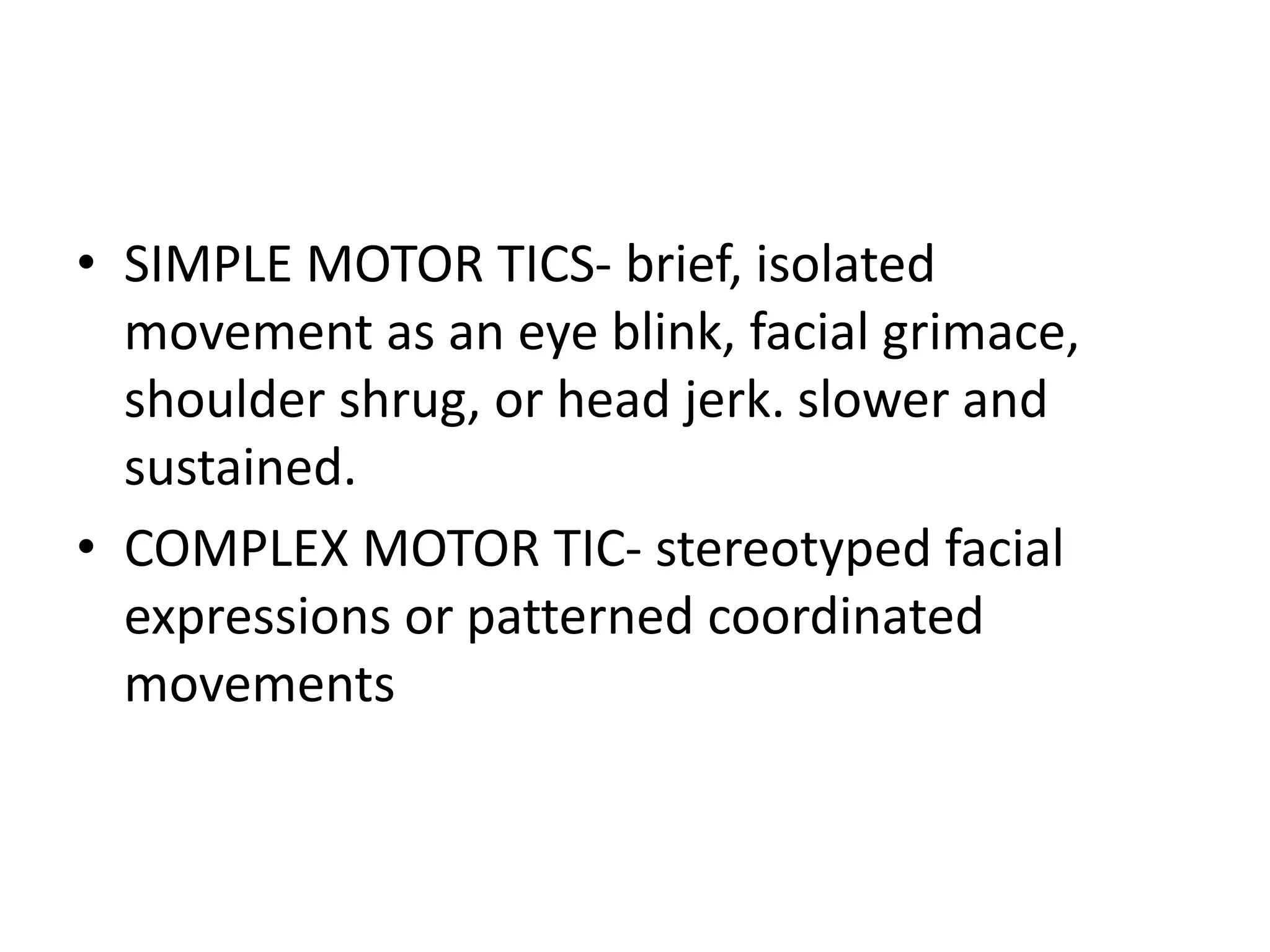 Movement disorders | PPTX