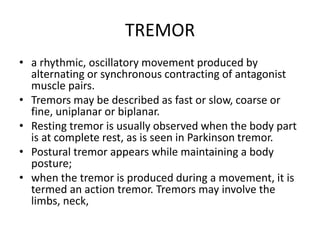 Movement disorders | PPT