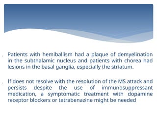 movement disorders in multiple sclerosis.pptx