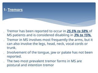 movement disorders in multiple sclerosis.pptx