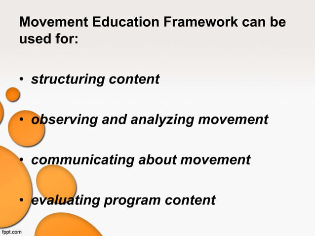 Movement Education Framework | PPT | Education