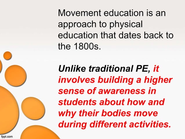 Movement Education Framework | PPT | Education