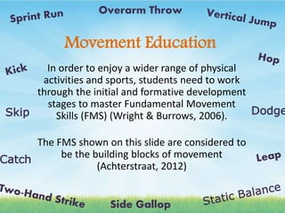 Movement Education | PPTX