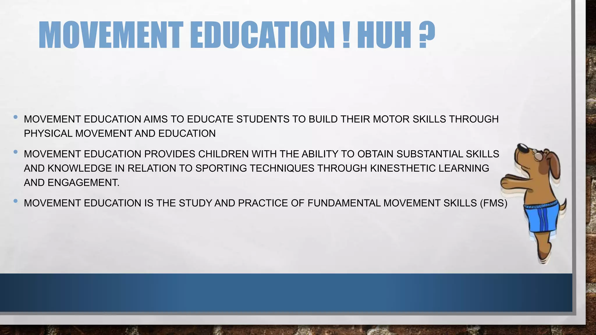 Movement education | PPT
