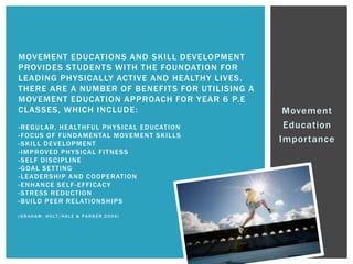 Movement Education | PPT