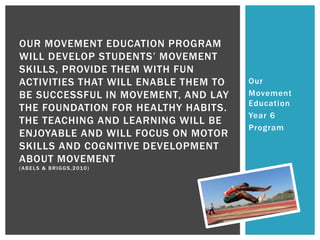 Movement Education | PPTX