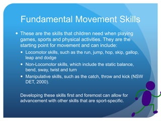 Movement Education | PPTX