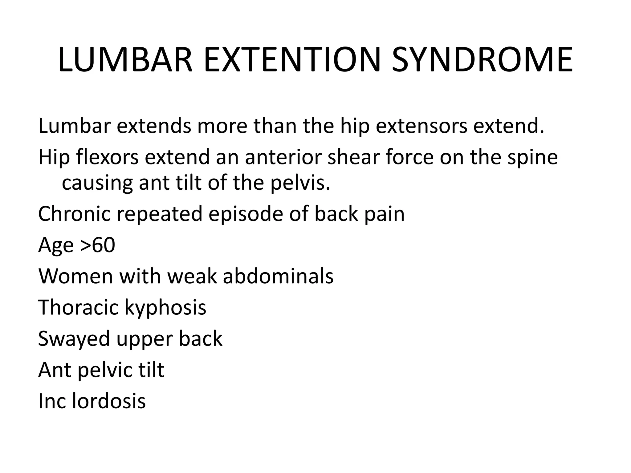 Movement impairments of cervical and lumbar spine | PPTX
