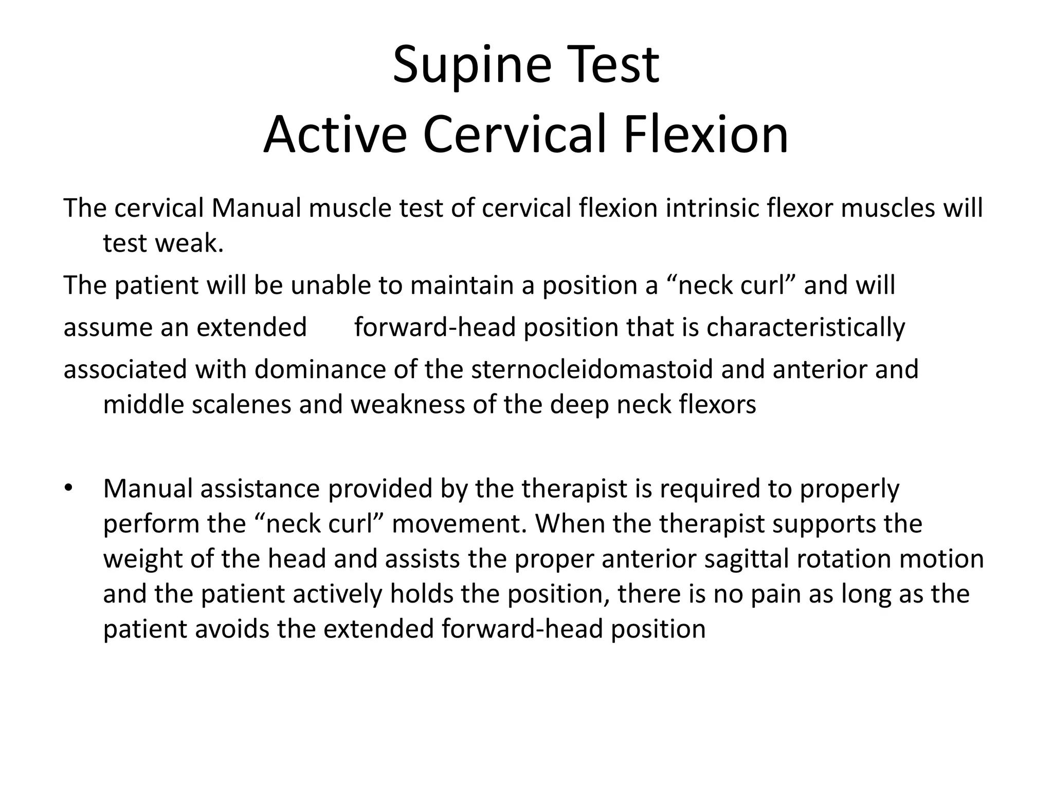Movement impairments of cervical and lumbar spine | PPTX