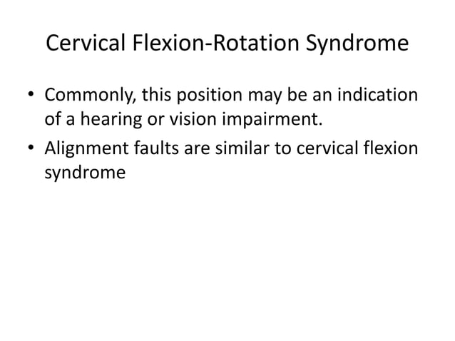 Movement impairments of cervical and lumbar spine | PPTX | Death ...