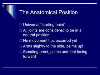 Movement in anatomical_terms | PPT | Death, Injury, or Military ...
