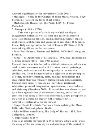 Movement in Arts .docx