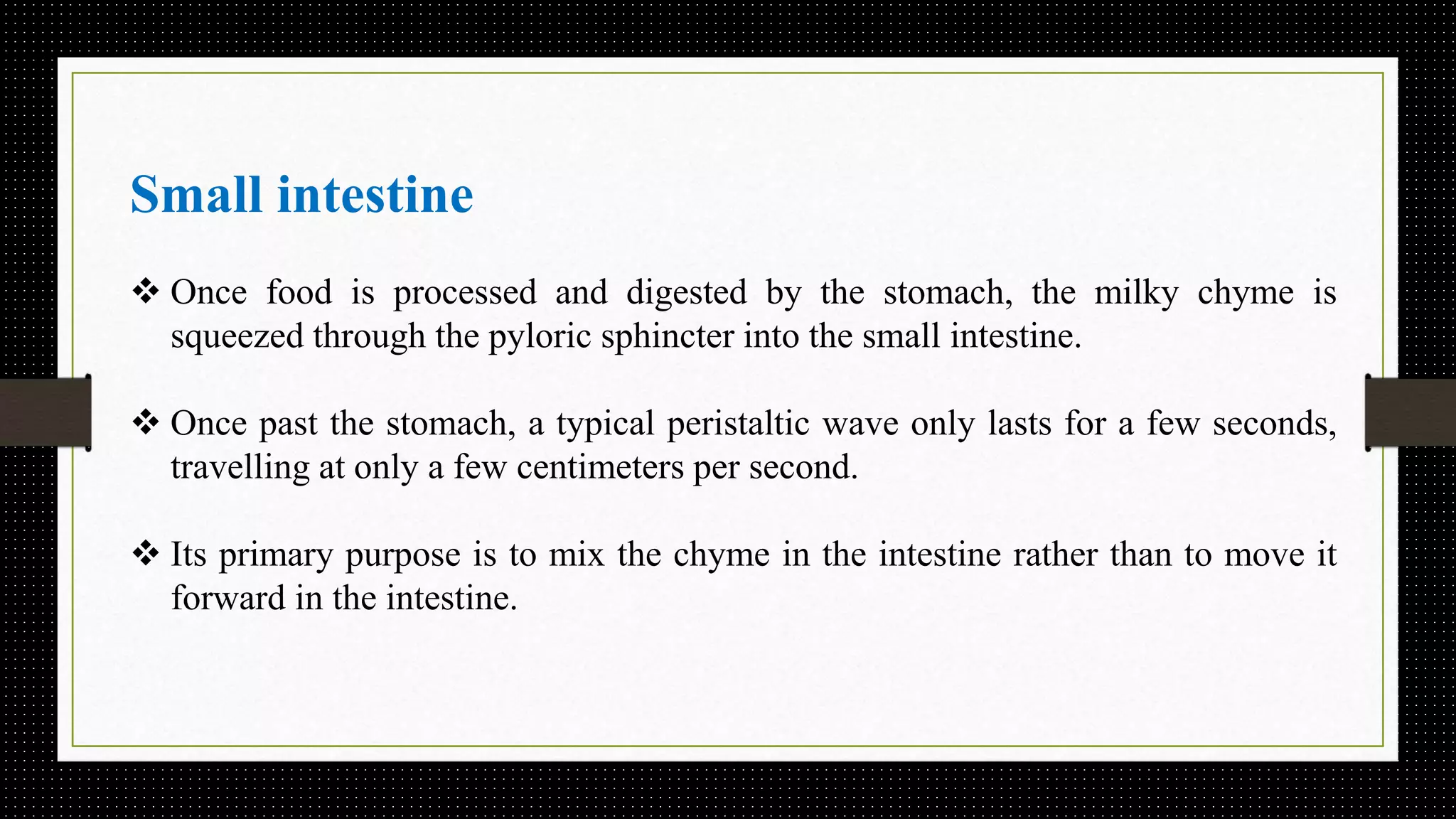 Movement in gastrointestinal tract | PPTX