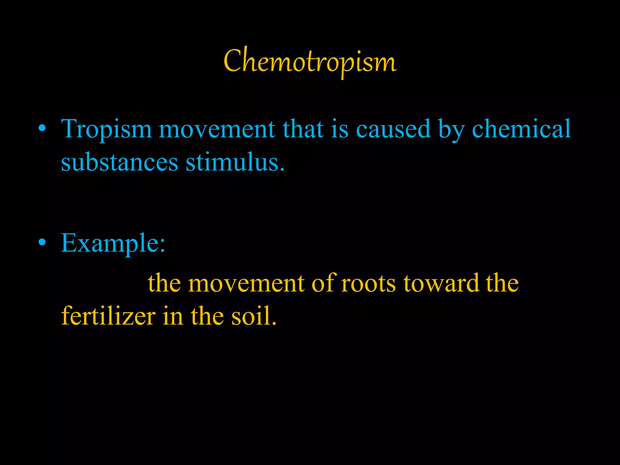 Movement in plants | PPTX