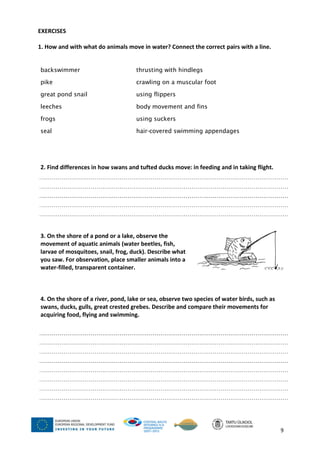 Movement of animals_1_ | PDF
