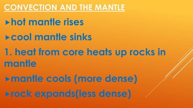 Movement of mantle 6th | PPT